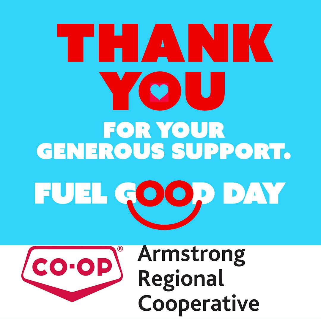 Thank you for supporting Co-op Fuel Good Day 2025! - Armstrong Regional ...